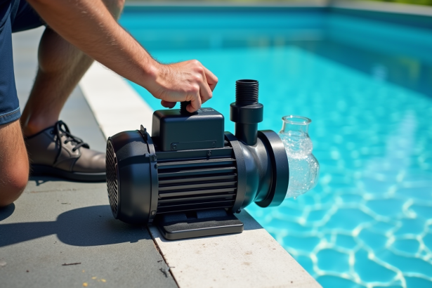 Évacuation de l'air de la pompe de piscine : Comment faire ? - Robion